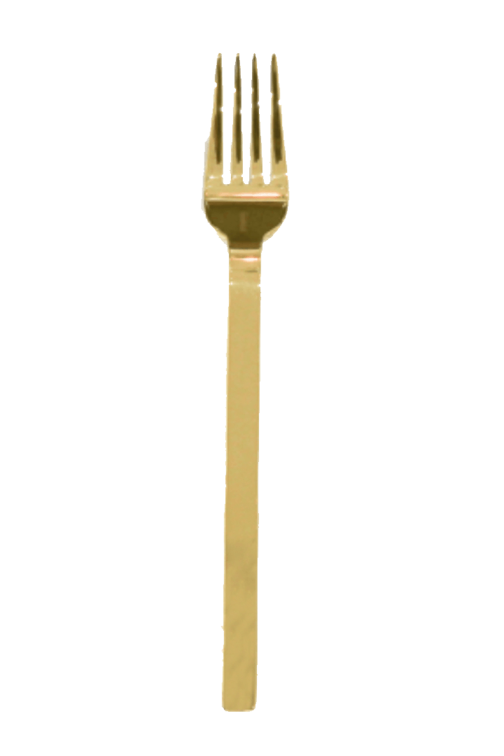 Stile Gold Entree Fork - Theoni Collection